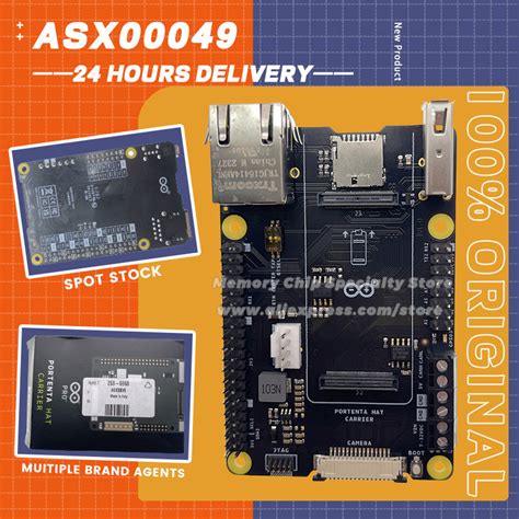 1ชิ้น ล็อต Arduino Portenta Hat Carrier Asx00049 H7 X8 C33 บอร์ดพัฒนาแบบขยาย ใหม่ Shopee Thailand