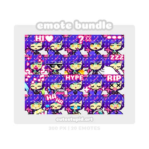 Neeko Emotes League Of Legends Etsy