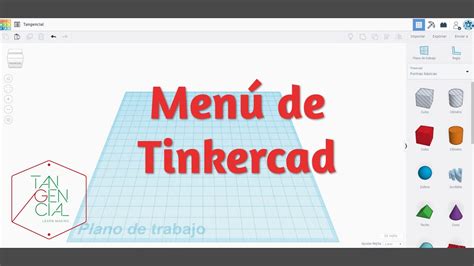 Menú En Tinkercad Youtube