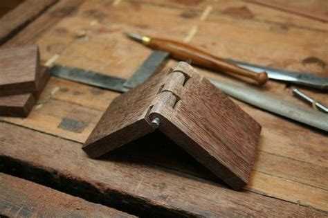 Make This Shop Made Wooded Hinge Wooden Hinges Woodworking Wood Hinges