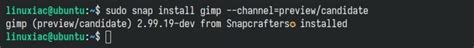 Using Snap Command On Linux In Examples