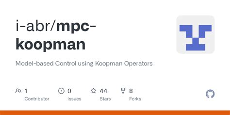 Github I Abrmpc Koopman Model Based Control Using Koopman Operators