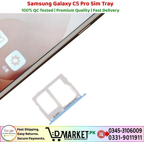 Samsung Galaxy C Pro Sim Tray Original Exclusive
