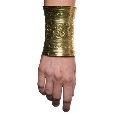 Golden Greek Arm Cuff Ancient Greek Accessories Ancient Greek