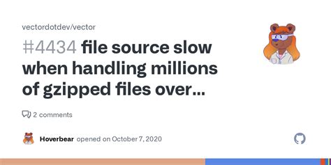 File Source Slow When Handling Millions Of Gzipped Files Over EBS Issue Vectordotdev