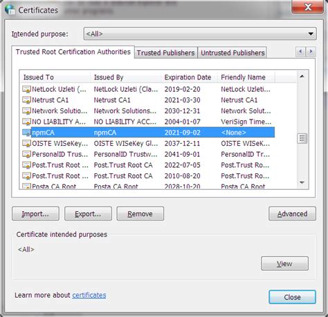 How To Fix Ssl Certificate Error When Running Npm On Windows Stack Overflow