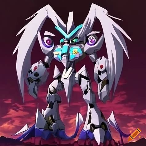 Anime Mecha In Digimon Style On Craiyon