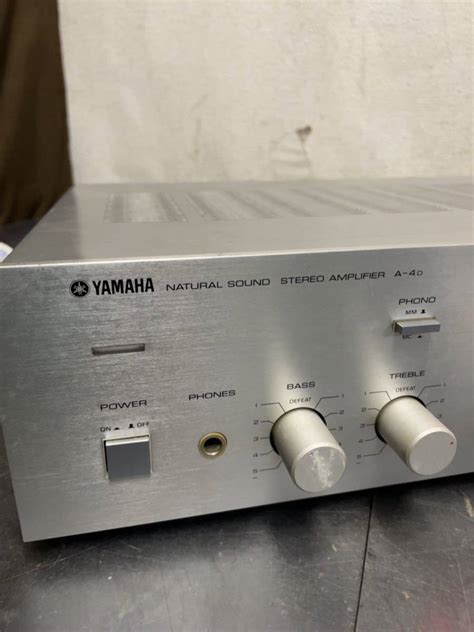 Yahooオークション Yamaha ヤマハ ステレオアンプ A 4d プリメイン