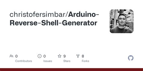 github christofersimbar arduino reverse shell generator