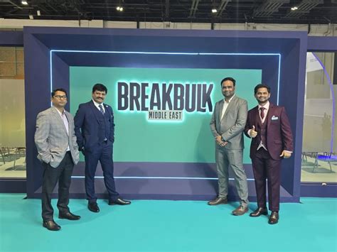 Amit Jaiswal On Linkedin Breakbulkmiddleeast Seashelllogistics
