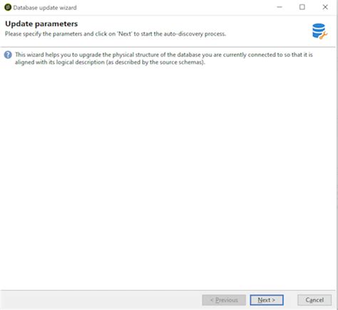 update the database structure adobe campaign