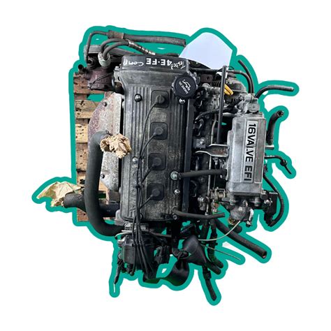 Toyota 1 3 4e Fe Engine Za