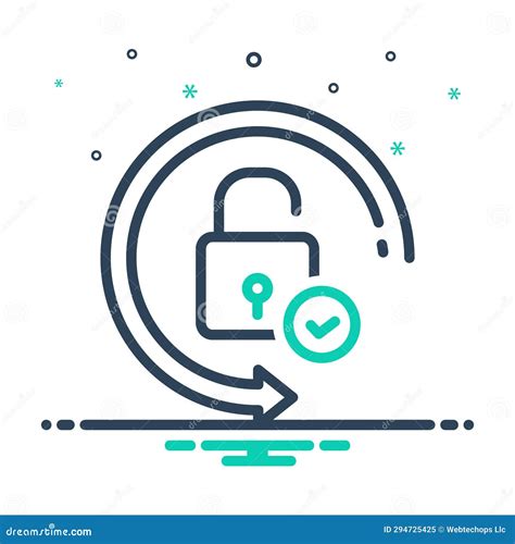 Mix Icon For Reset Rotation And Loading Stock Illustration