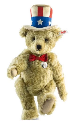 Steiff Uncle Sam Teddy Bear Limited Edition
