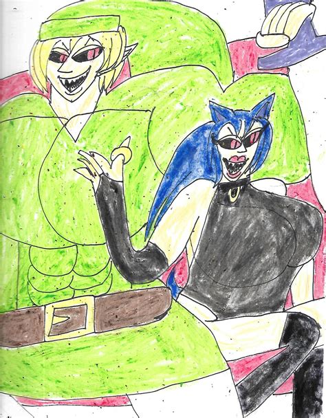 Ben X Sonica Exe By Artistotaku91 On Deviantart