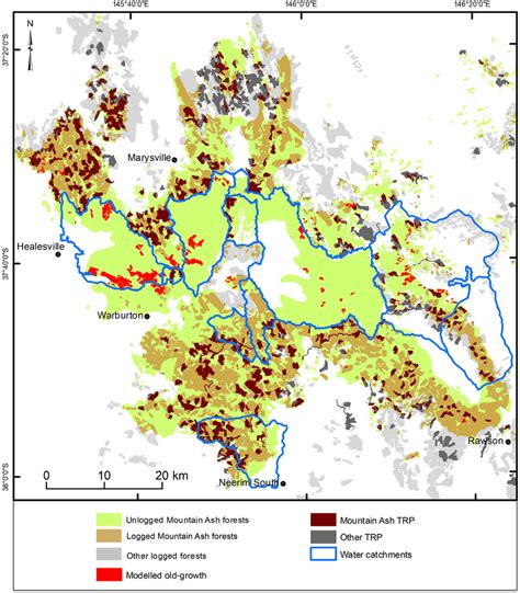 Spatial Distribution Of Areas That Have Been Logged And Are Proposed