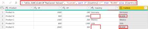 Power Query Add Column If Statement