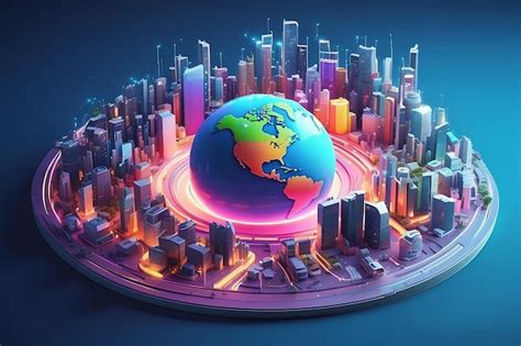 Premium Photo High Speed Internet Concept Global Broadband Networks Speed