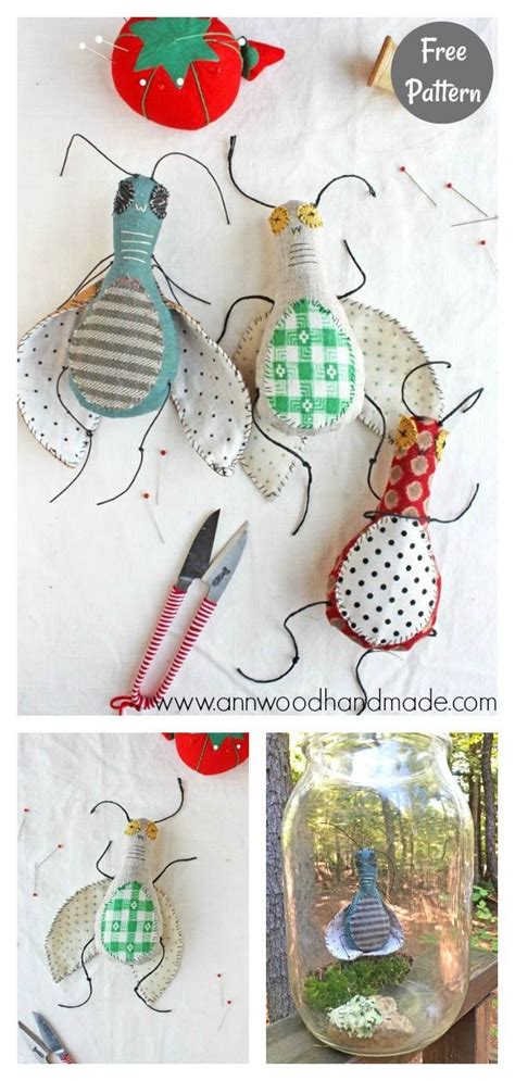 Silly Bug Doll Free Sewing Pattern Sewing Patterns Free Cute Sewing