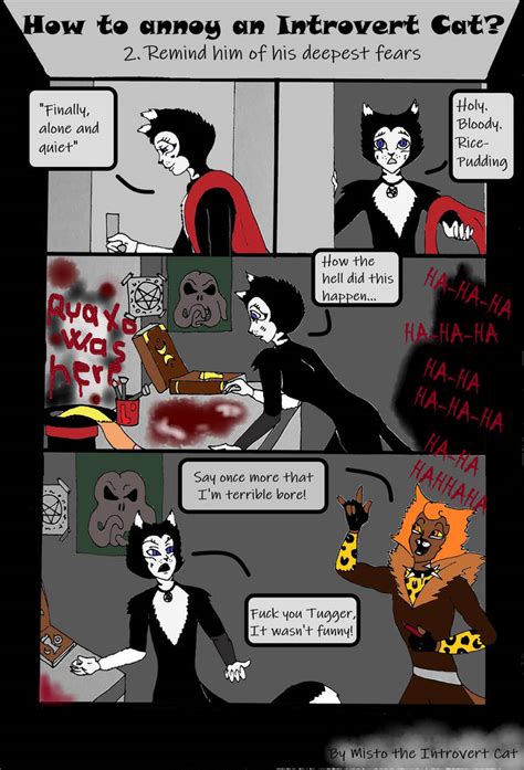 How To Annoy An Introvert Cat 2 By Mistotheintrovertcat On Deviantart