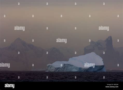 Iceberg Along The Western Antarctic Peninsula Antarctica Southern Ocean