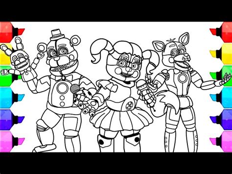 Fnaf Coloring Pages Sister Location [2025]