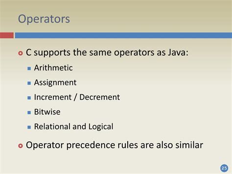 ppt fundamental data types operators and expressions powerpoint