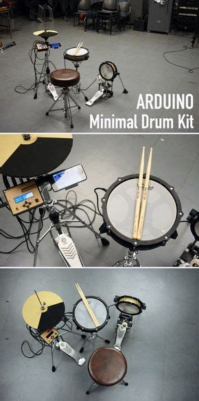 This Is Minimal Drum Kit Using Arduino Uno Drum Kits Diy Drums Drums