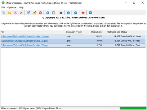 Fileoptimizer Portable