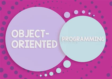 Inspiration Showing Sign Object Oriented Programming Business Concept Language Model Objects