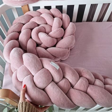 Handmade Braided Crib Bumper Bumper For Cot Online In Kyiv Ukraine