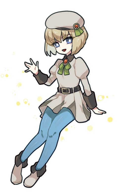 Safebooru 1girl Belt Blonde Hair Blue Eyes Breasts Dress Full Body