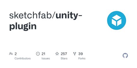 Releases Sketchfab Unity Plugin Github