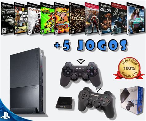 Playstation 2 Ps2 Completo Revisado Garantia Mercado Livre