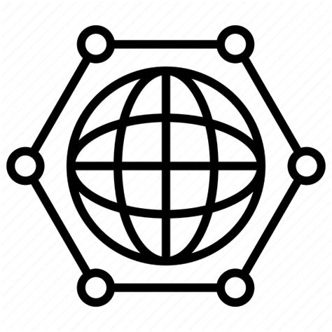 Global Networking Internet Web Connection Seo Icon Download On