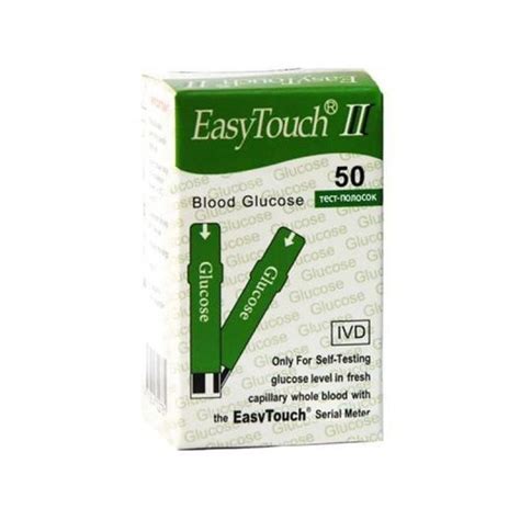 Тест-полоски Easy Touch глюкоза N50 - купить с доставкой по выгодным ...