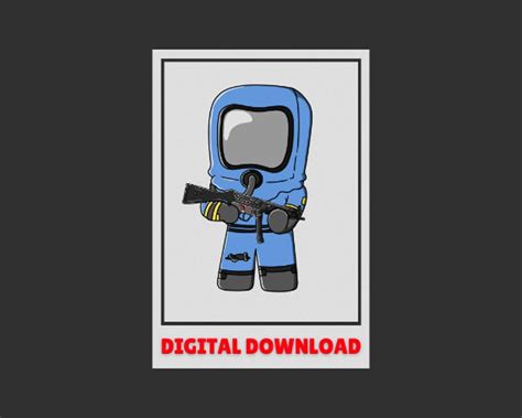 Scientist Rust Character Posters Digital Download Etsy