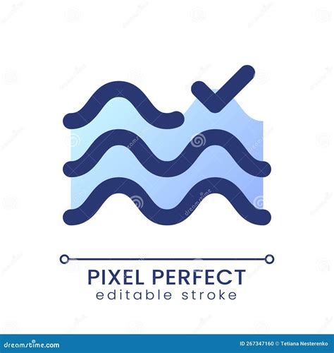 Float Effect Applying Pixel Perfect Gradient Fill Ui Icon Stock Vector
