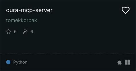 oura mcp server glama