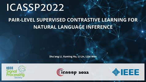 Pair Level Supervised Contrastive Learning For Natural Language Inference Ieee Signal