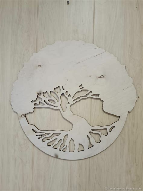 Заготовка для панно Дерево жизни 40 см в интернет магазине на Ярмарке Мастеров Панно