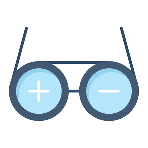 Premium Vector Prescription Glasses Flat Illustration