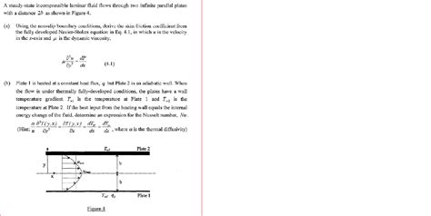 A Steady State Incompressible Laminar Fluid Flows