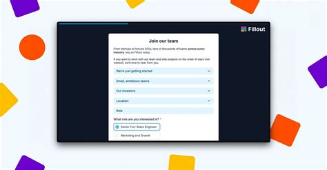 How Fillout Uses Forms To Recruit And Process Job Applications