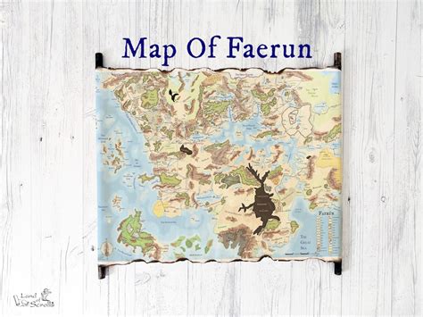 Printable Faerun Map