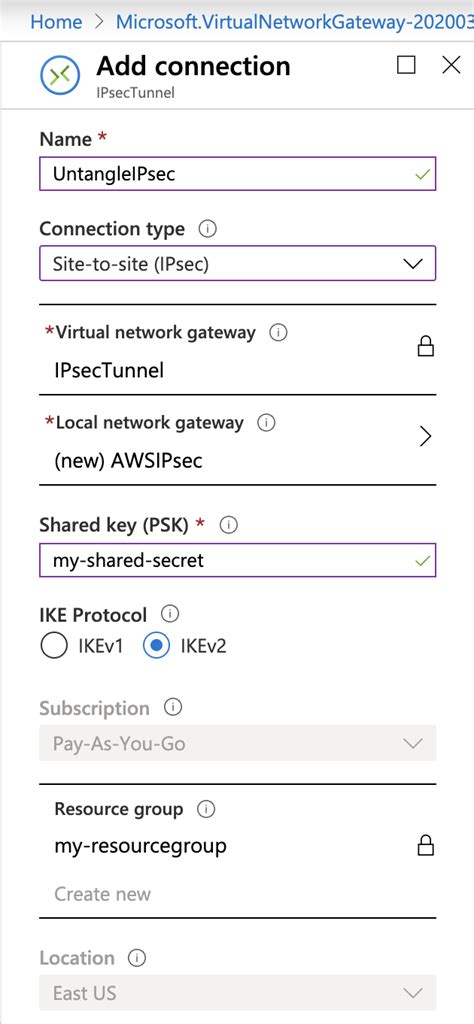 Connecting Ng Firewall To Azure Vpn Gateway Via Ipsec Ikev2 Edge