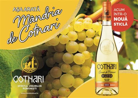 Cotnari Isi Rebranduieste Gama Fanion Sustinuta De Grasa De Cotnari Si