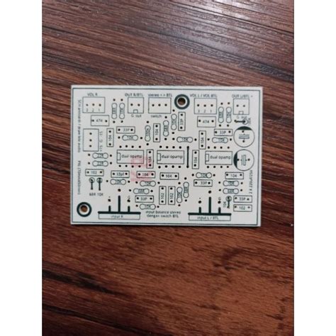 Jual Pcb Input Balance Stereo Plus Switch Btl Shopee Indonesia