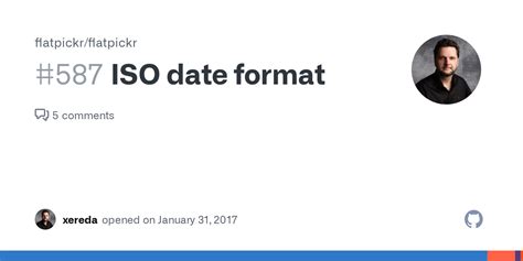 iso date format · issue 587 · flatpickr flatpickr · github