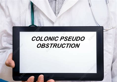 Colonic Pseudo Obstruction Conceptual Image Stock Image F037 1359 Science Photo Library